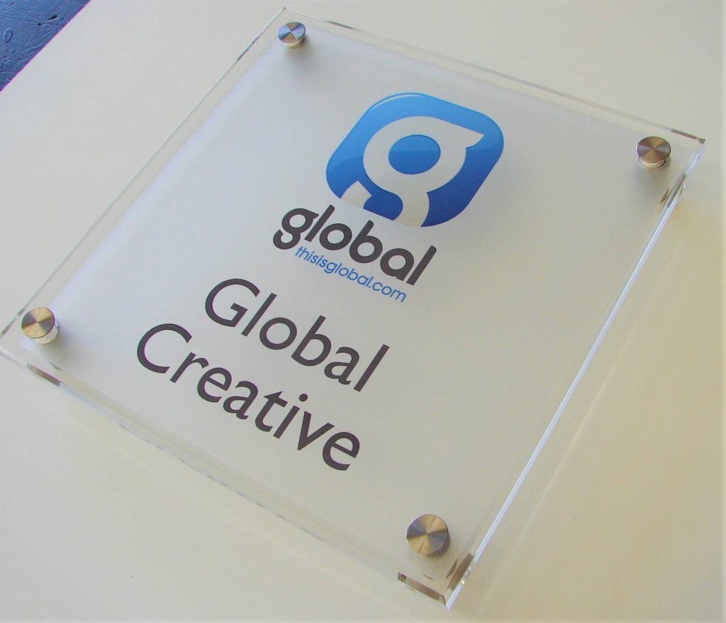 Perspex Door Signs: Modern 'Glass Effect' for Office Doors & more!