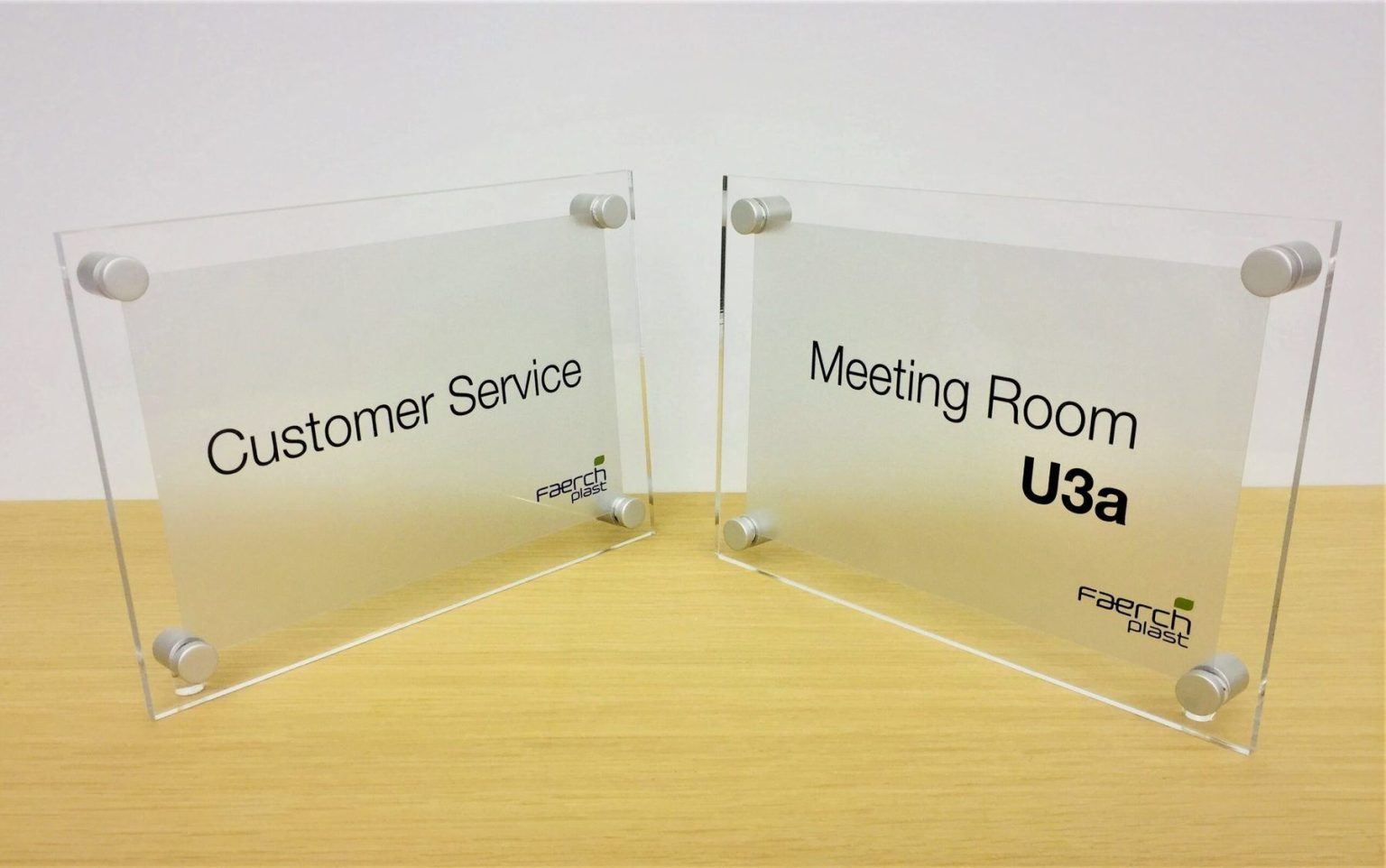 Perspex Door Signs: Modern 'Glass Effect' for Office Doors & more!