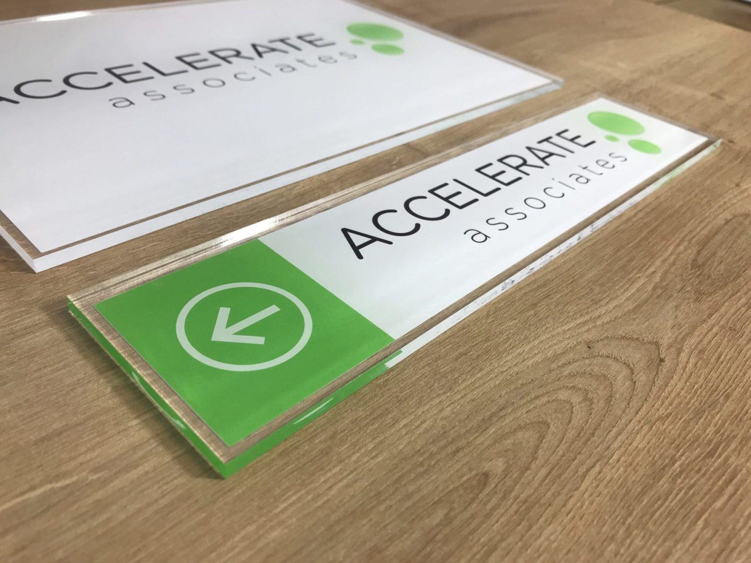 Perspex Door Signs: Modern 'Glass Effect' for Office Doors & more!
