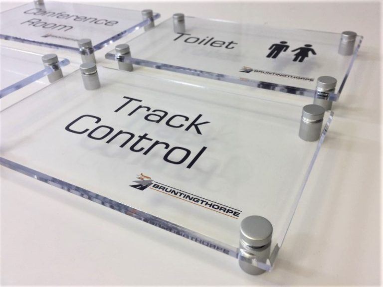 Perspex Door Signs: Modern 'Glass Effect' for Office Doors & more!