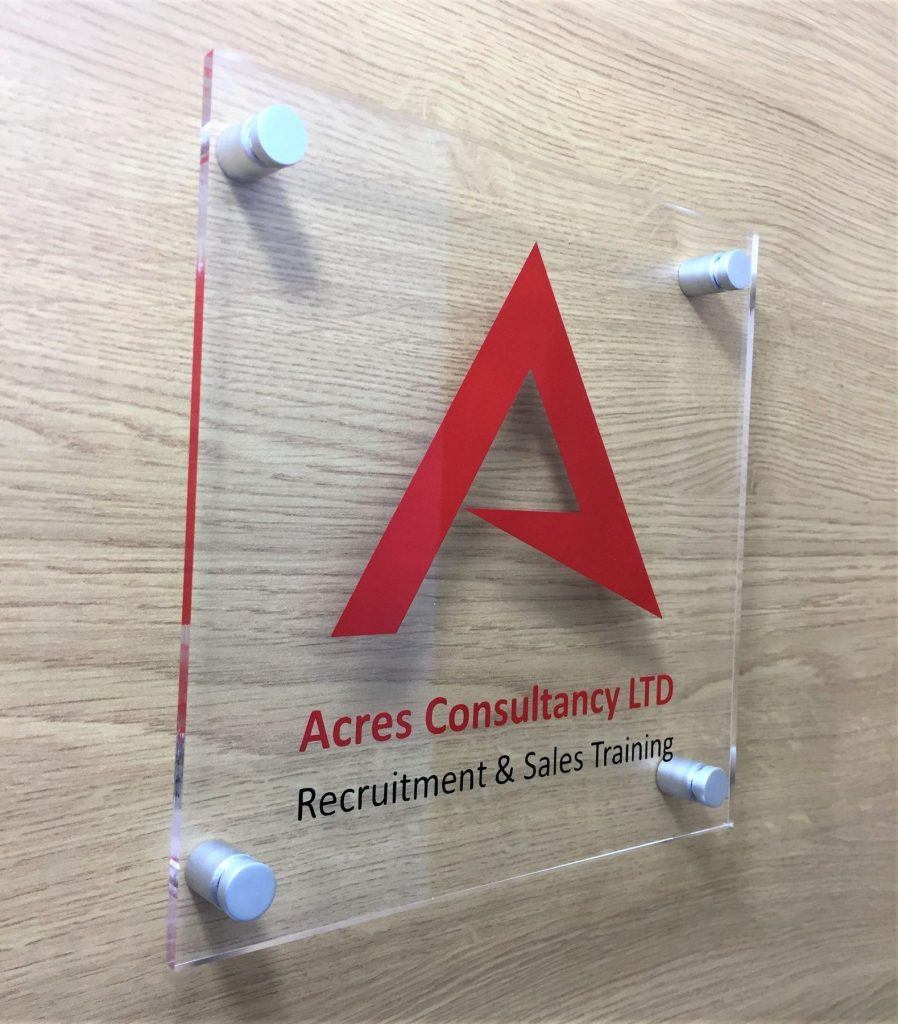 Perspex Door Signs: Modern 'Glass Effect' for Office Doors & more!