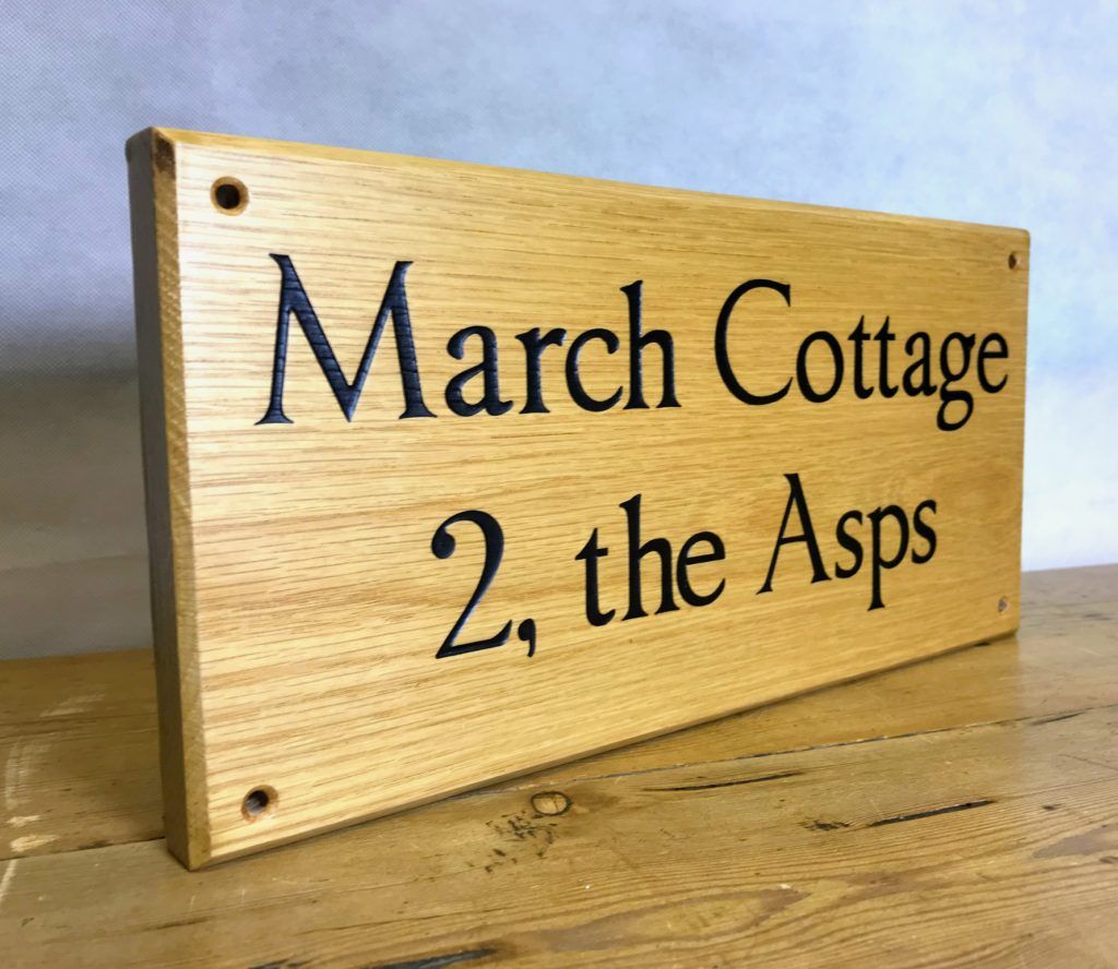 solid-oak-sign - BuySigns