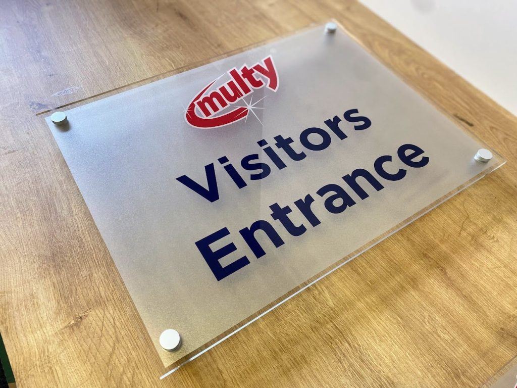 Perspex Door Signs: Modern 'Glass Effect' for Office Doors & more!