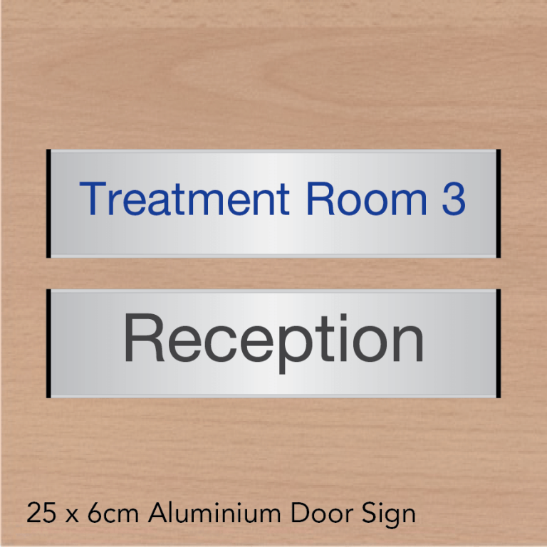 Aluminium Door Sign - BuySigns