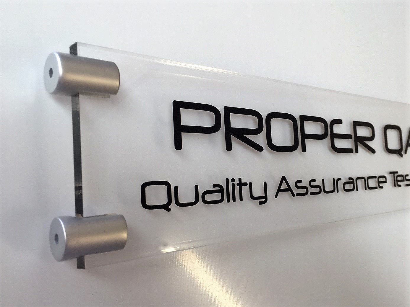 Perspex Protruding Sign - BuySigns