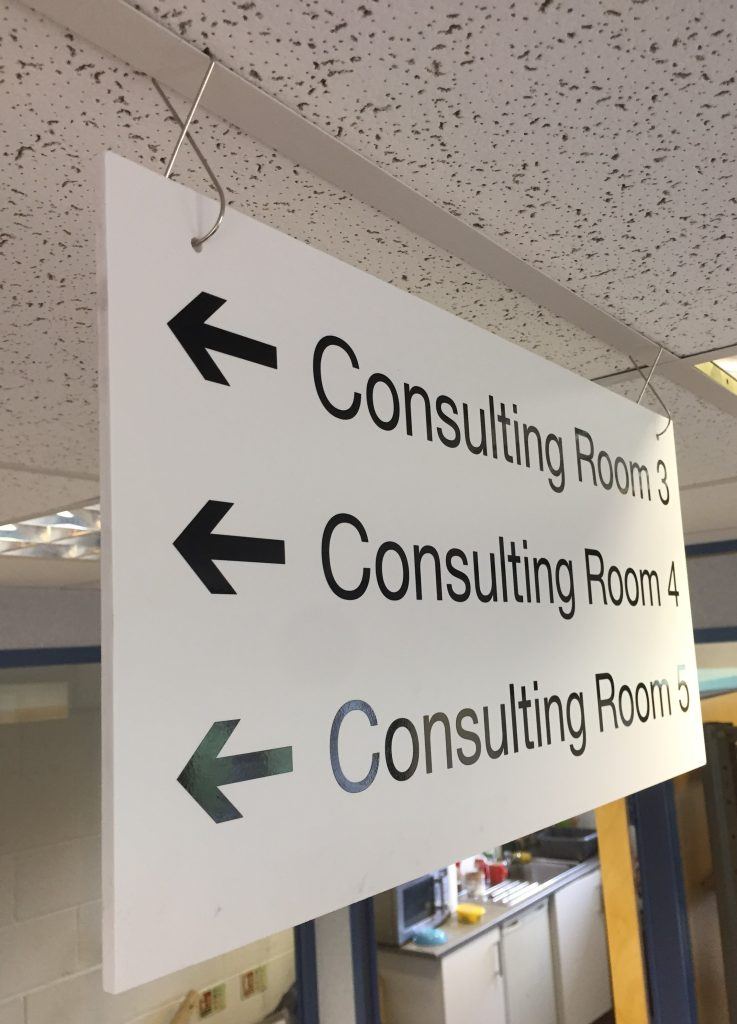 Suspended Foamboard Sign - BuySigns