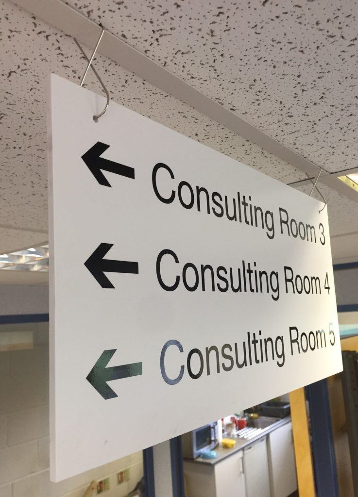 Suspended Foamboard Sign - BuySigns