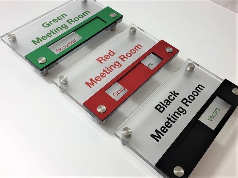 Sliding door signs | Unique style: Premium look, great functionality