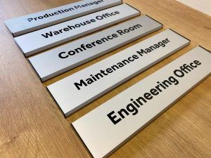 Aluminium Door Sign - BuySigns