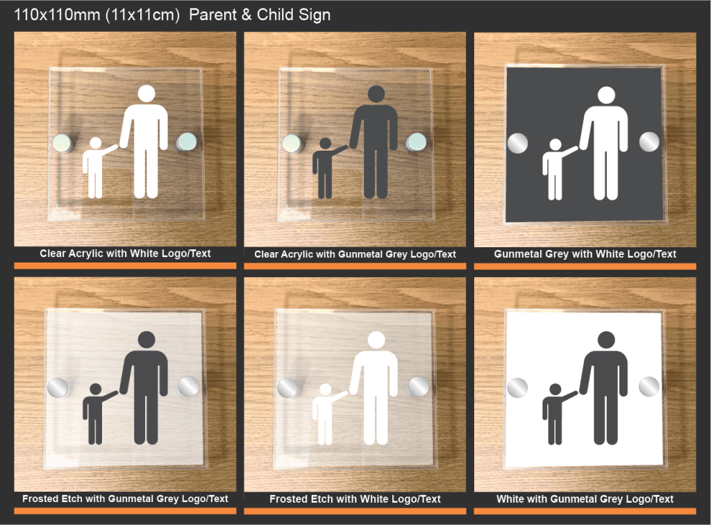 Parent And Child Signs - Customised Parent & Child Sign