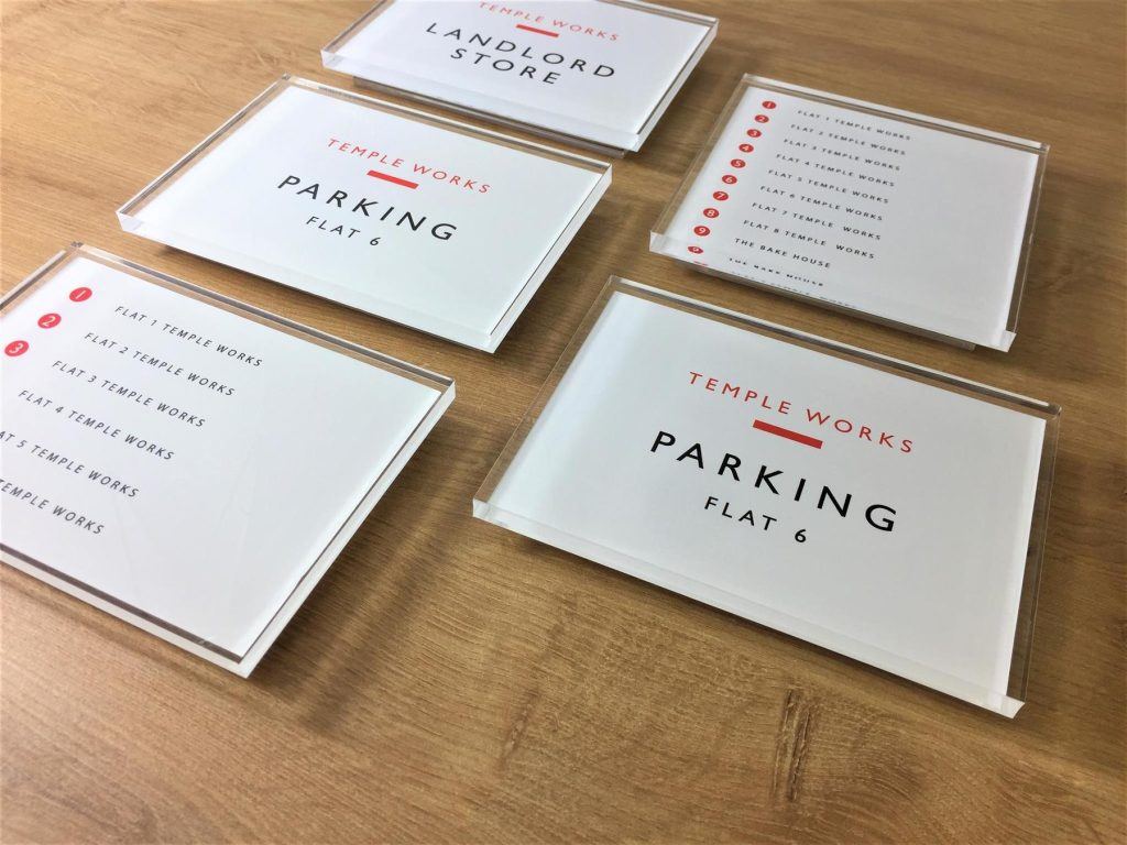 Acrylic / Perspex Wall Signs – Interior and Exterior - BuySigns
