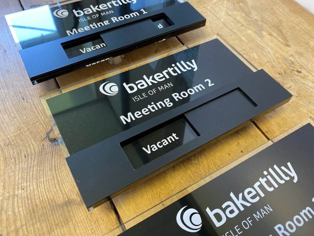 Sliding door signs | Unique style: Premium look, great functionality