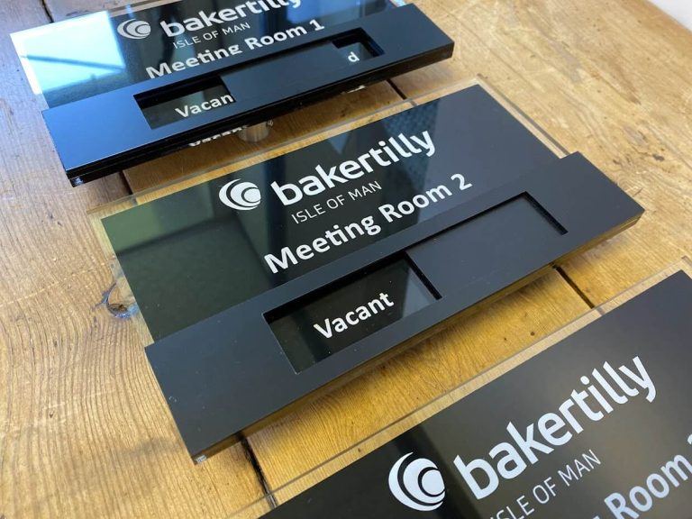 Sliding door signs | Unique style: Premium look, great functionality