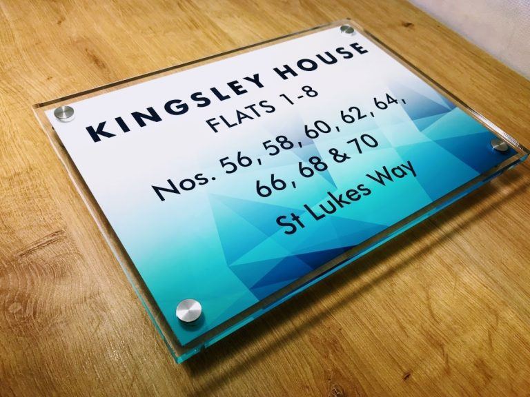 Acrylic / Perspex Wall Signs – Interior and Exterior - BuySigns