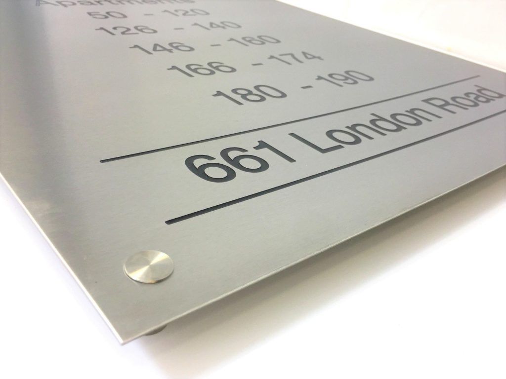 Engraved Stainless Steel Signs - BuySigns