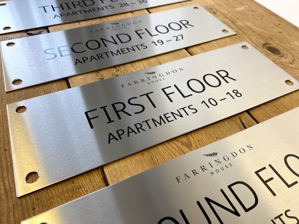 Engraved Stainless Steel Signs - BuySigns