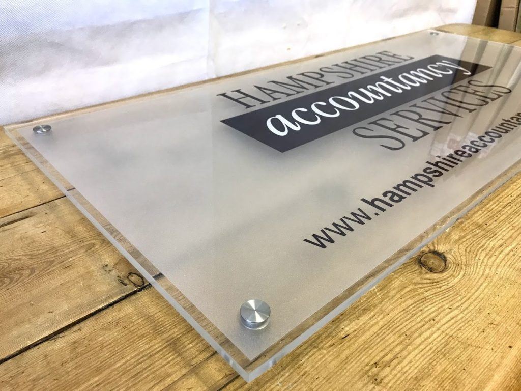 Acrylic / Perspex Wall Signs – Interior and Exterior - BuySigns