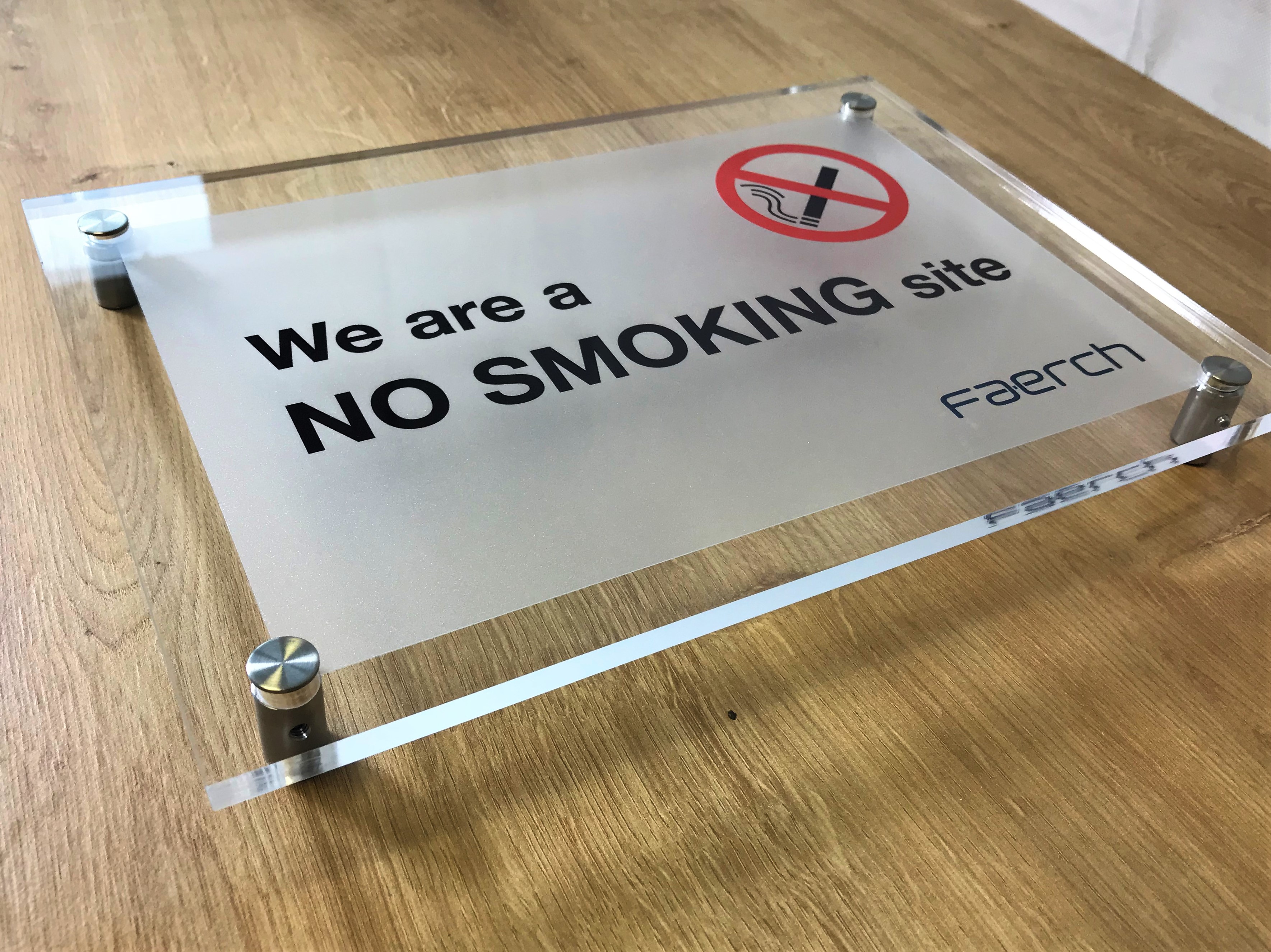 Acrylic / Perspex Wall Signs - Interior and Exterior - BuySigns