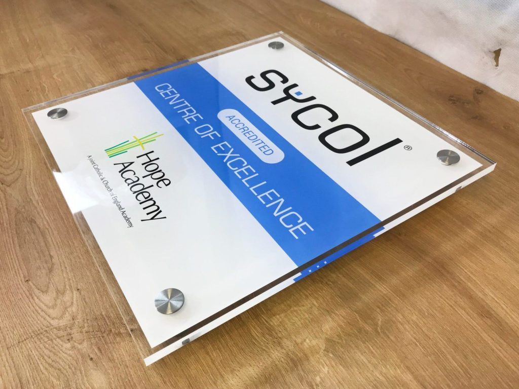 Acrylic / Perspex Wall Signs - Interior and Exterior - BuySigns