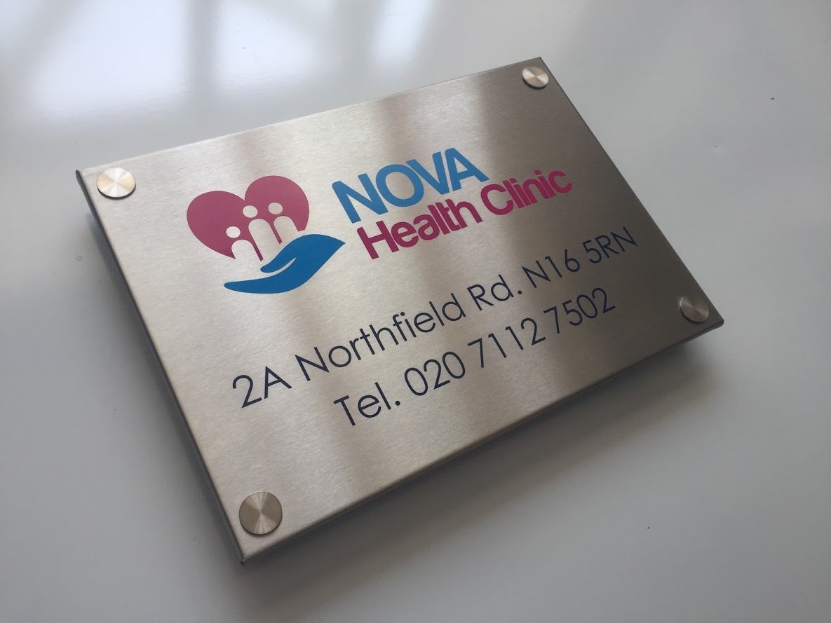 Engraved Stainless Steel Signs - BuySigns
