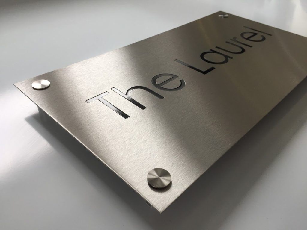 Engraved Stainless Steel Signs - BuySigns