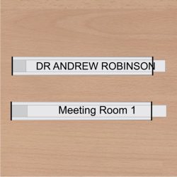 Interchangeable Slim Aluminium Sign - BuySigns