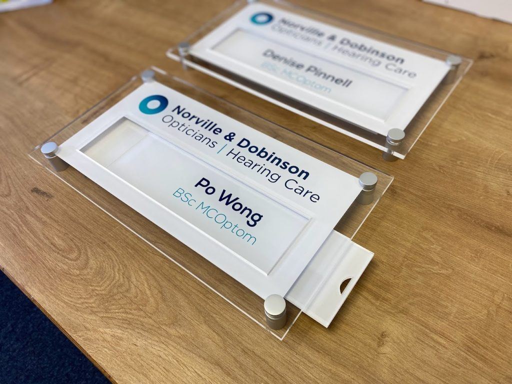 Interchangeable Perspex Signs - BuySigns