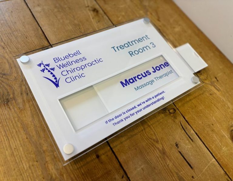 Interchangeable Perspex Signs - BuySigns