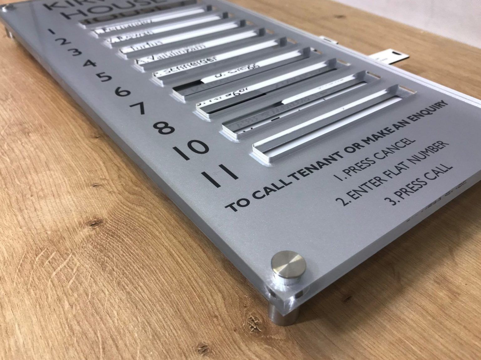 Interchangeable Perspex Signs - BuySigns