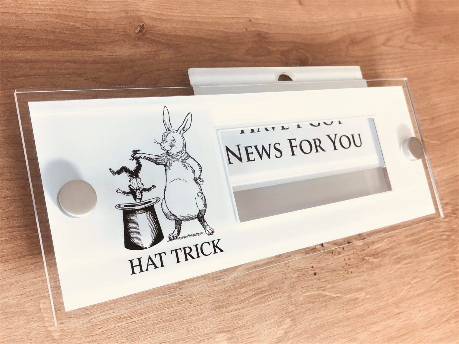 Interchangeable Perspex Signs - BuySigns