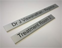 Aluminium Interchangeable Nameplates for Office Signs | BuySigns