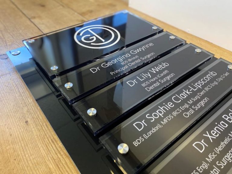 Interchangeable Name Boards for Interior & Exterior Use